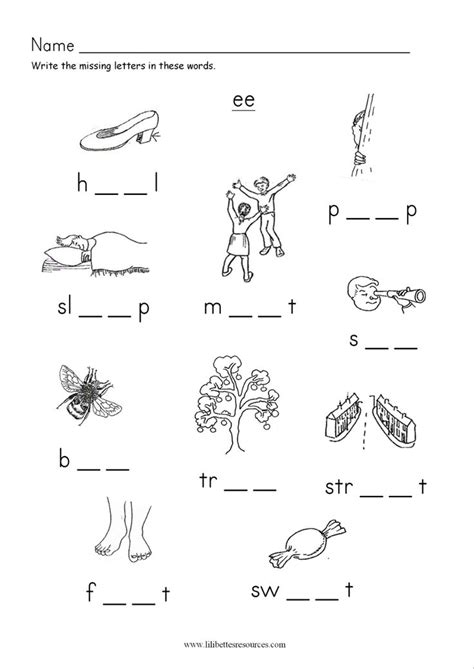 All The Double Eee Worksheets You Need For Letters And Sounds Phases 3