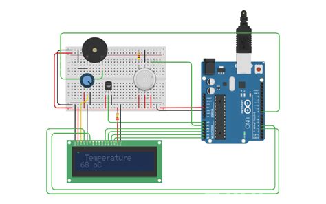 Circuit Design Simulação Embarcados Tinkercad