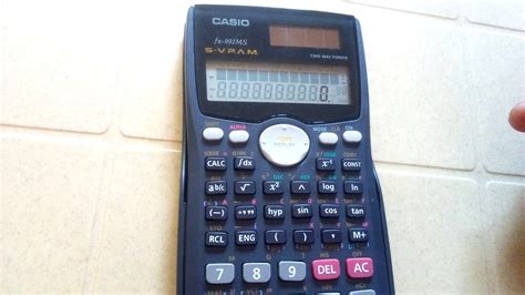 To Check If Your Calculator Casio Fx 991ms Is Original Youtube