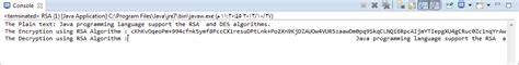 Cryptography Rsa Encryption Decryption Using Java Stack Overflow
