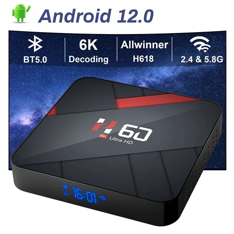 Hongtop H60max Android 12 Tv Box 4gb 128gb Smart Tvbox 6k Voice Asistant Play Store 2 Png