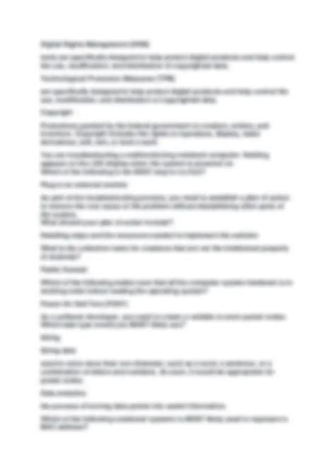 Comprehensive Final Exam Key Concepts In Os Troubleshooting Data Analytics And Programmin