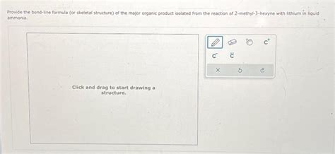 Solved Provide the bond-line formula (or skeletal structure) | Chegg.com