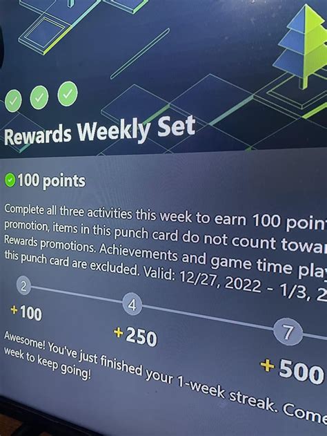 i completed my weekly set but the task won t complete when i click on