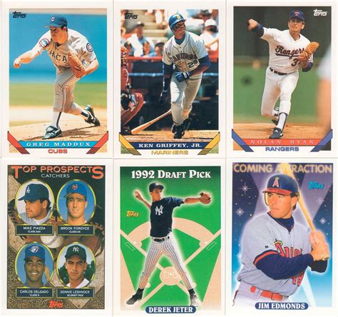 1993 Topps Mlb Baseball Series Complete Mint Hand Collated 825 Card Set