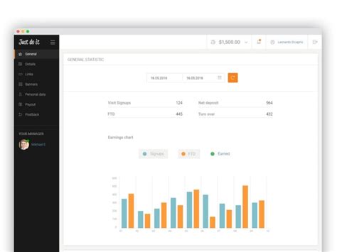 Free Dashboard UI Kit Freebies Fluxes Com