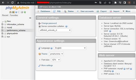 How To Install Phpmyadmin On Ubuntu 2004 Greencloud Documentation