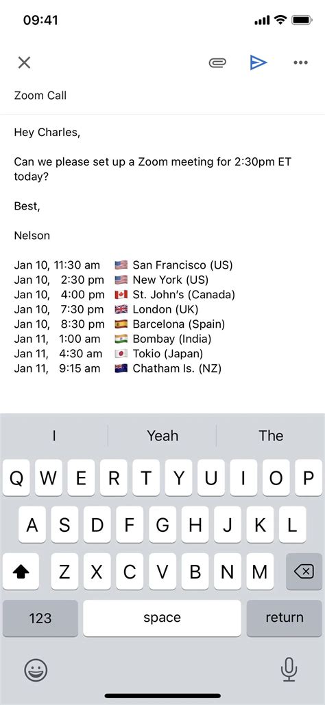 Convert Dates And Times To Different Time Zones On Ios Without Leaving