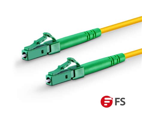 LC APC To LC APC Simplex Single Mode FS Rapid Electronics