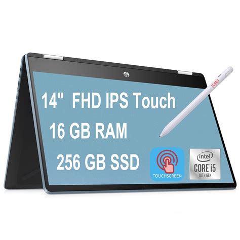 Flagship Hp Pavilion X In Laptop Computer Fhd Ips Touchscreen Th Gen Intel