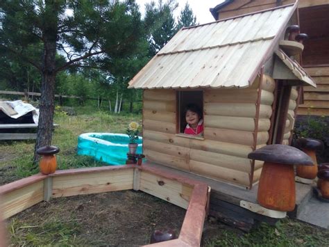 домик для внучки House Styles Outdoor Structures Outdoor