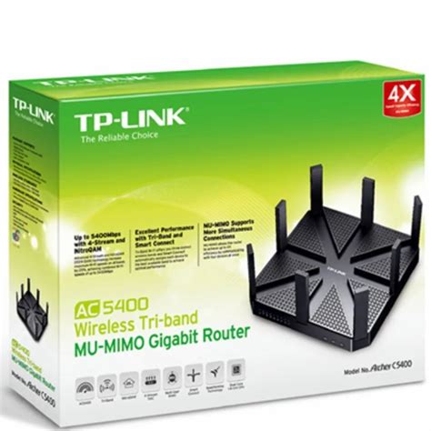 Tp Link Ac Wireless Tri Band Mu Mimo Gigabit Router At Piece Tp Link Wireless