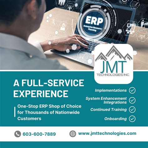Jmt Technologies Inc On Linkedin Erp Jmttechnologies Erpsoftware Erpcloud Erpconsultant