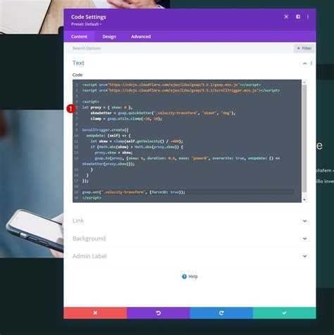 How To Transform Your Design With Scroll Velocity Using Divi And Gsap