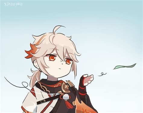 Kaedehara Kazuha Genshin Impact Drawn By Xinzoruo Danbooru