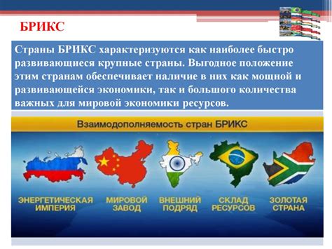 Группы стран БРИКС - презентация онлайн