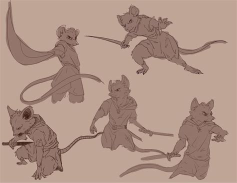 Redwall Sketches In 2025 Game Character Design Character Art Furry Art