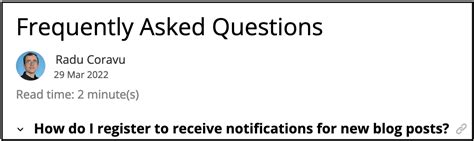 displaying prolog details author creation date read time
