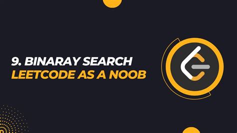 1 9 leetcode 704 binary search gone wrong youtube