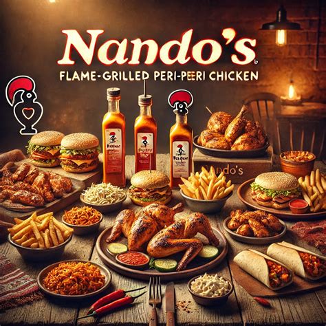 Nandos Uk October Updated 2025 Menu Prices Menuspot