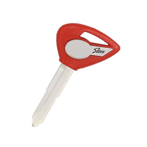 Yamaha Motorbike Transponder Key Shell Red Color Type 1 MK3