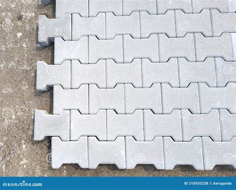 Interlocking Concrete Pavement Royalty Free Stock Image 62363092