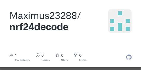 GitHub Maximus Nrf Decode