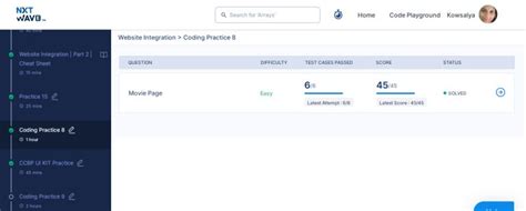 Kowsalya S On Linkedin Happy Share Todays Coding Practicenxtwave