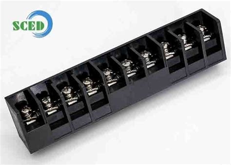 17 00mm Power Terminal Blocks Pbt M5 600v Terminal Connector Block For