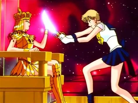 Uranus Vs Galaxia Sailor Moon Sailor Sailor Neptune