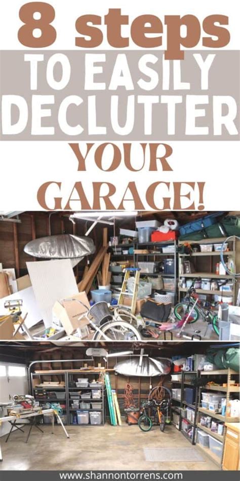 How To Declutter The Garage Shannon Torrens