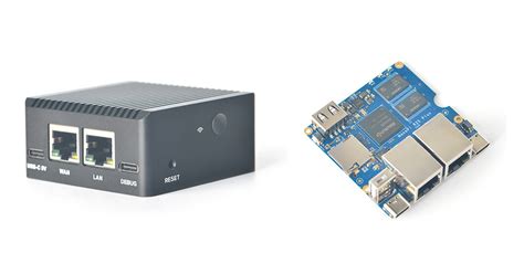 NanoPi R S Plus Dual GbE SBC And Router Gets GB Flash USB C Debug Port M Socket For WiFi