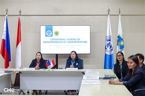 Slc Sflu And Unram Strengthen Global Ties Through Mou Signing Saint Louis College