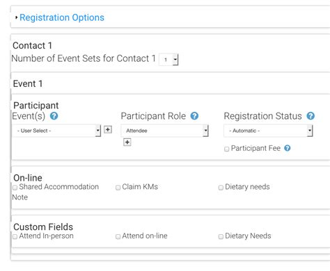 should participant custom fields be available under events on webform
