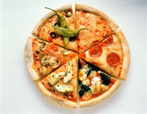 Assorted Pizza Slices License Images 138826 Stockfood