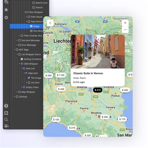 The Interactive And Dynamic Map For Webflow CMS By No Code Flow