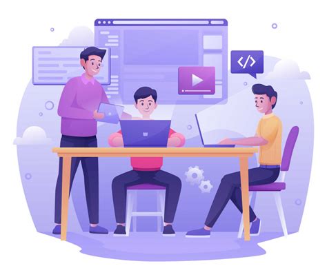Teamwork Vector Illustration