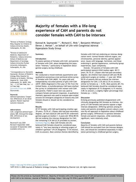 Pdf Patients And Caregivers Attitudes Toward ‘disorders Of Sex