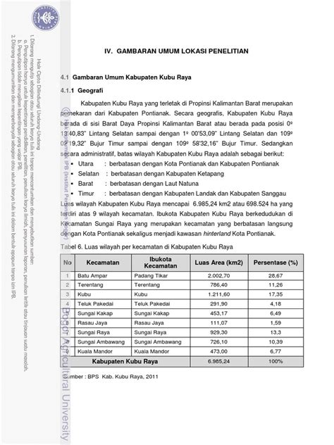 Gambaran Umum Lokasi Penelitian Pdf