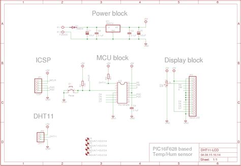 How To Use A Dht11 With A Pic16f628a And Lcd Projects