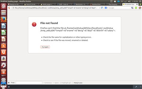 Html Web Page Not Able To Find Cgi Program File Unix And Linux Stack