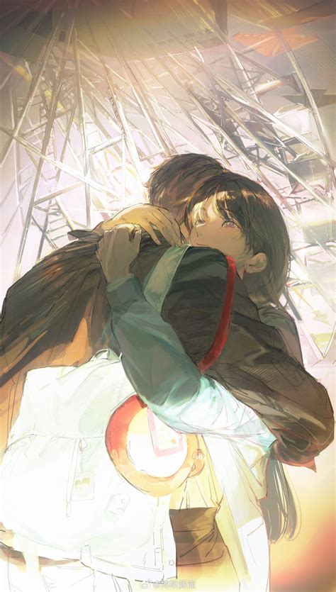 Protagonist And Caleb Love And Deepspace Drawn By Bositenghu Danbooru