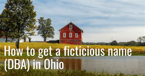 How To Get A Trade Name DBA In Ohio Guide