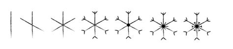 7 Ways To Draw A Snowflake Free Printable Video