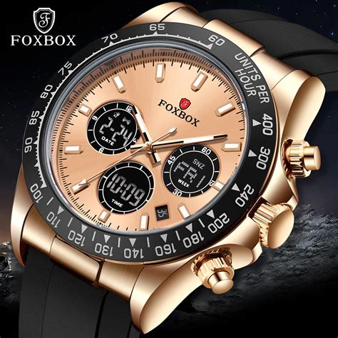 Мужские наручные кварцевые часы с хронографом Lige Aliexpress