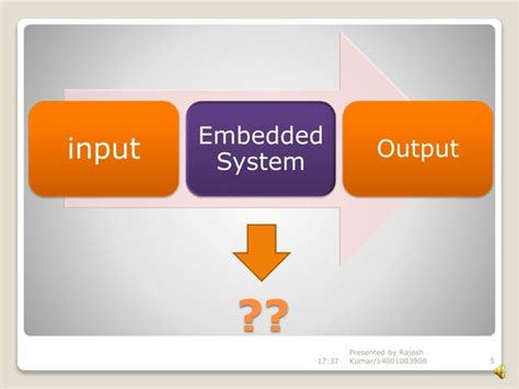 Embedded And Robotics System Ppt