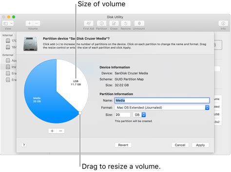 Partition A Physical Disk Using Disk Utility On Mac Apple Support