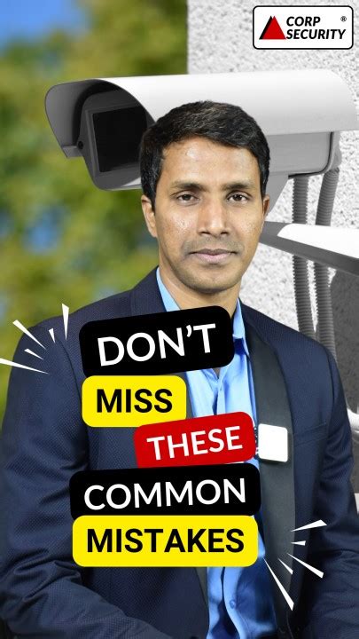 How To Avoid Video Security Mistakes Corpsecurity International