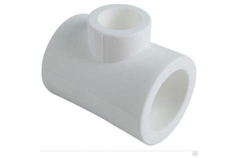 Тройник Pp R переходной бел Дн 125х20х125 Ру10 нап ФД Пласт 8028 купить в Москве