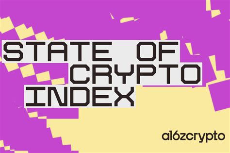 A16z Launches State Of Crypto Index To Track Crypto Industry From Technological Perspective
